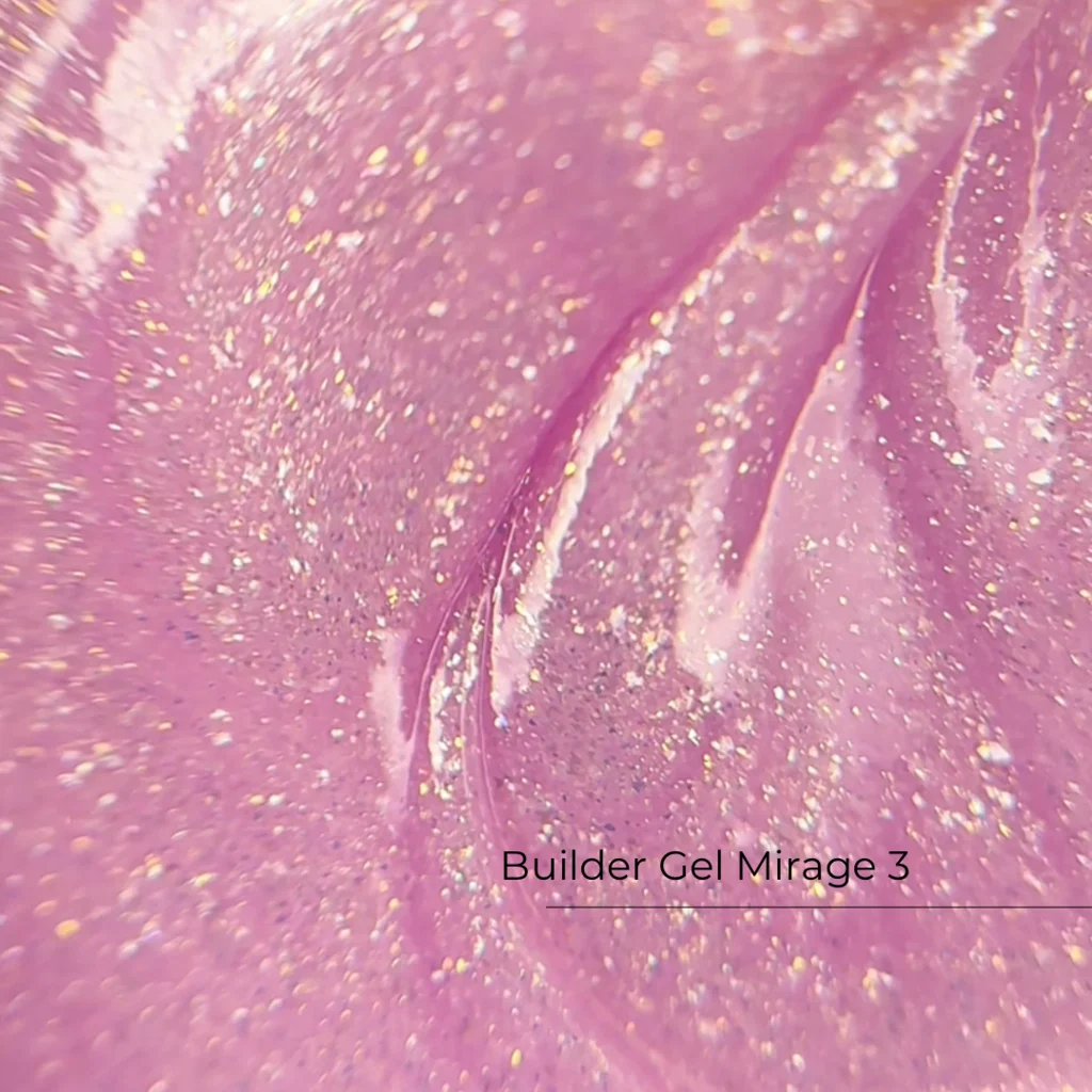 Builder Gel Mirage №3 Crystal Professional HEMA & TPO - Crystal